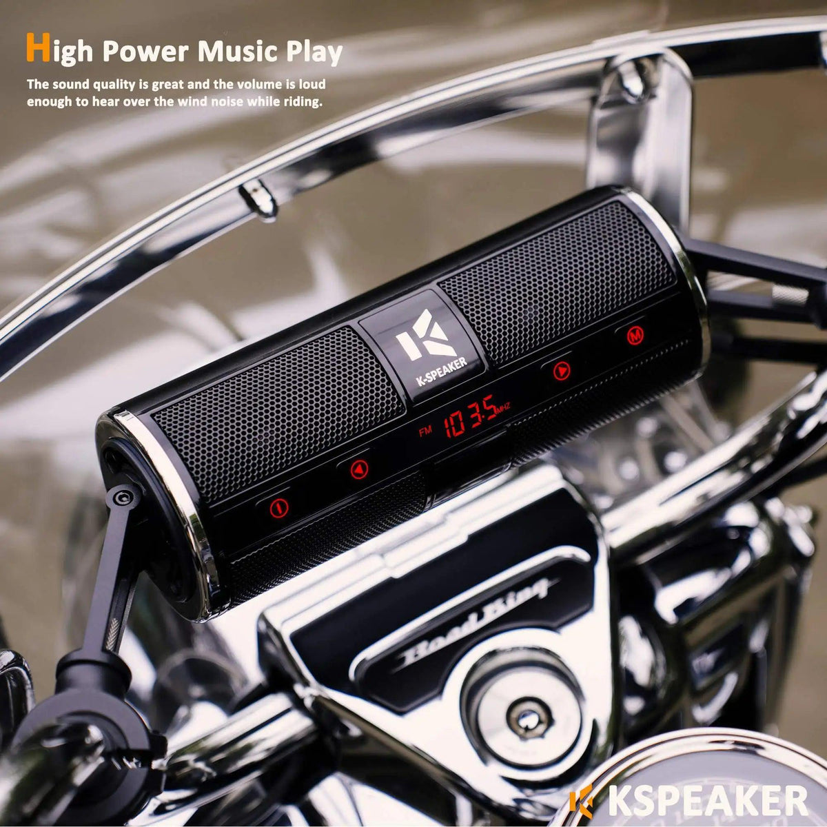 Kspeaker Motorcycle Speakers K2CH