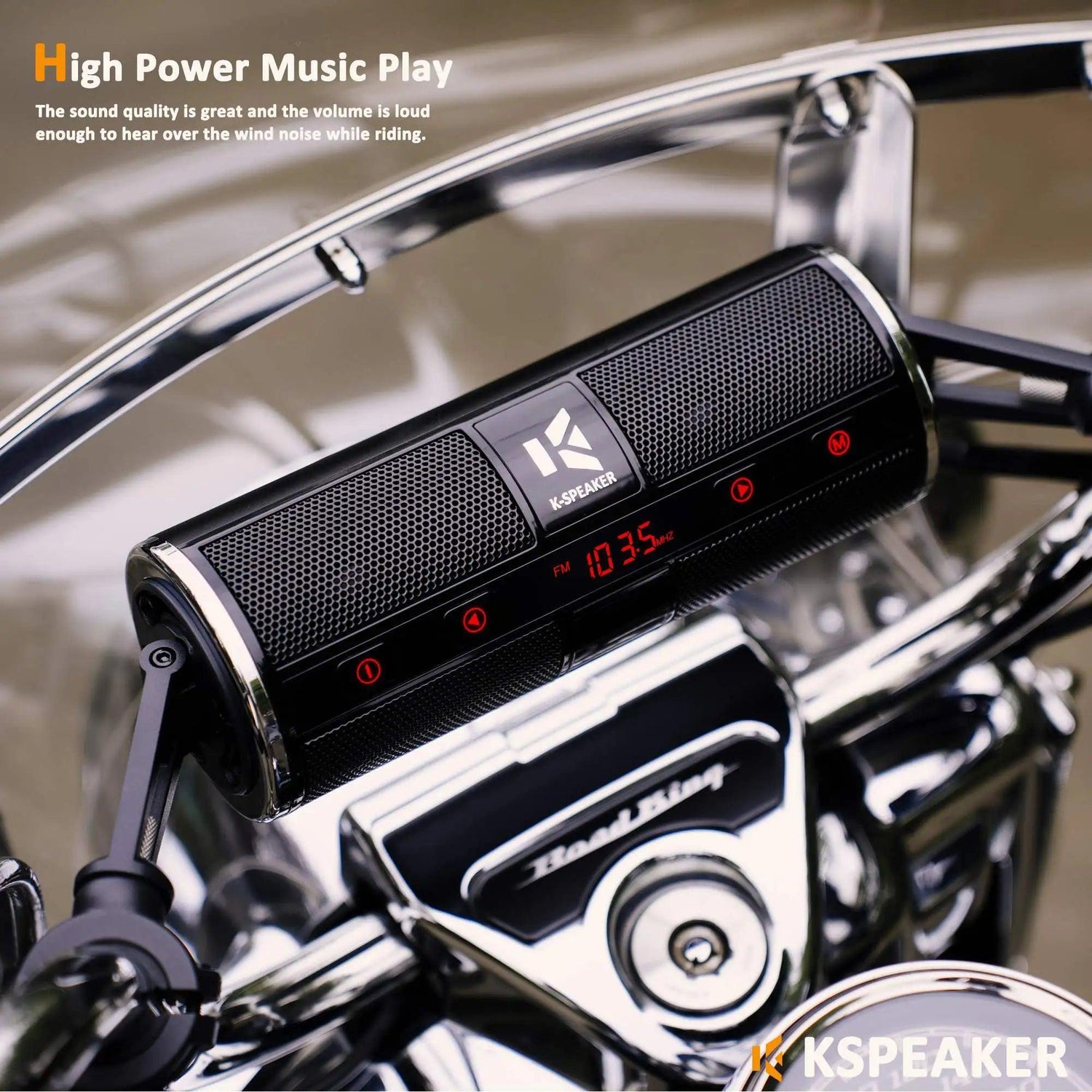 Kspeaker Motorcycle Speakers K2CH