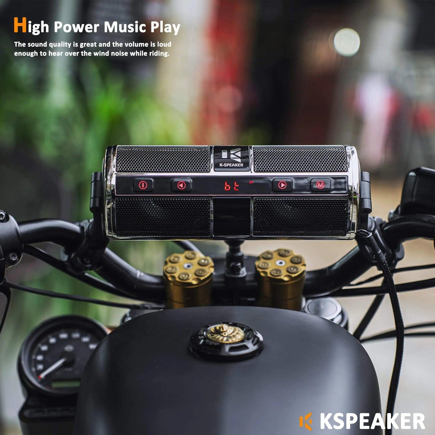 Kspeaker Motorcycle Speakers K2BL