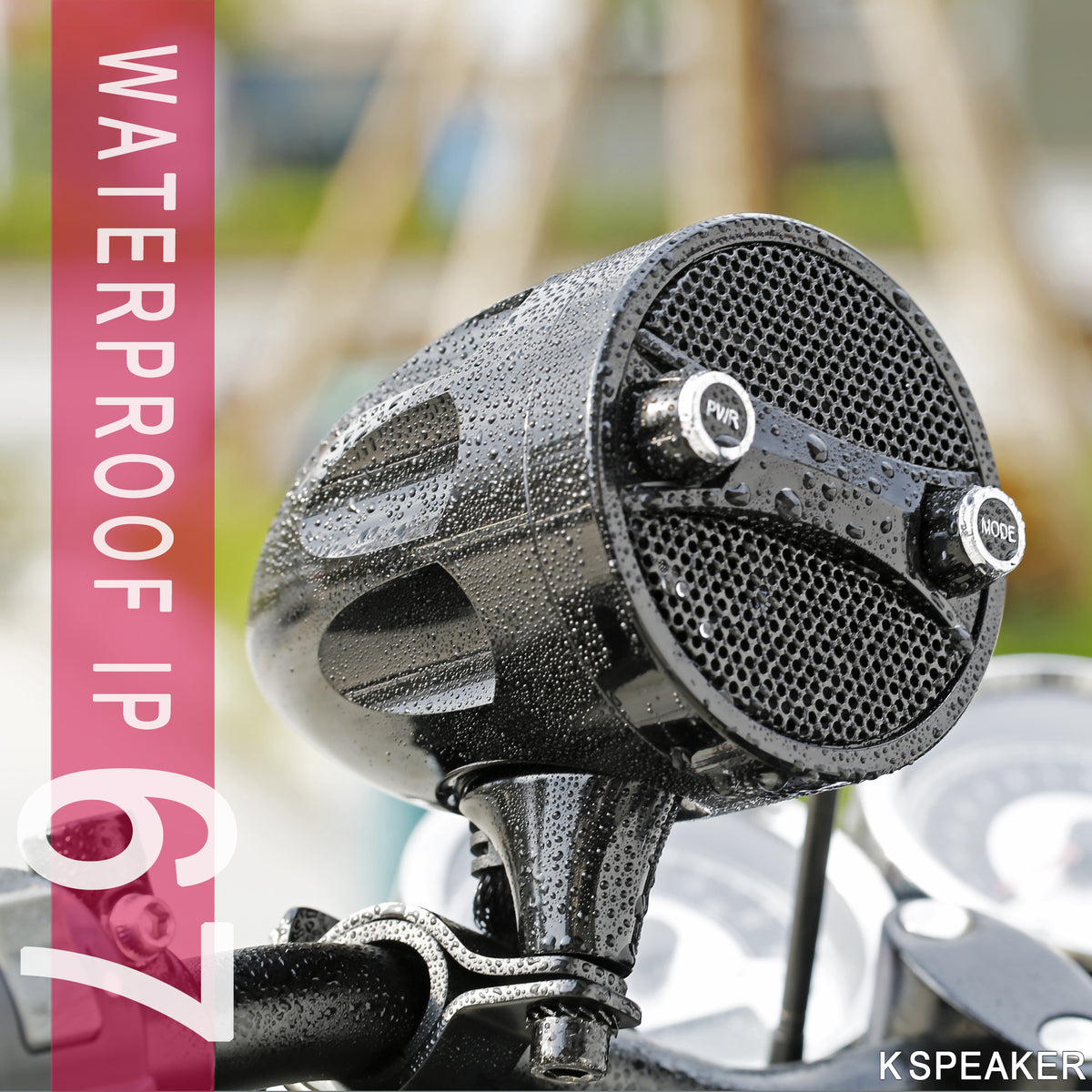 Kspeaker Motorcycle Speakers S7BL